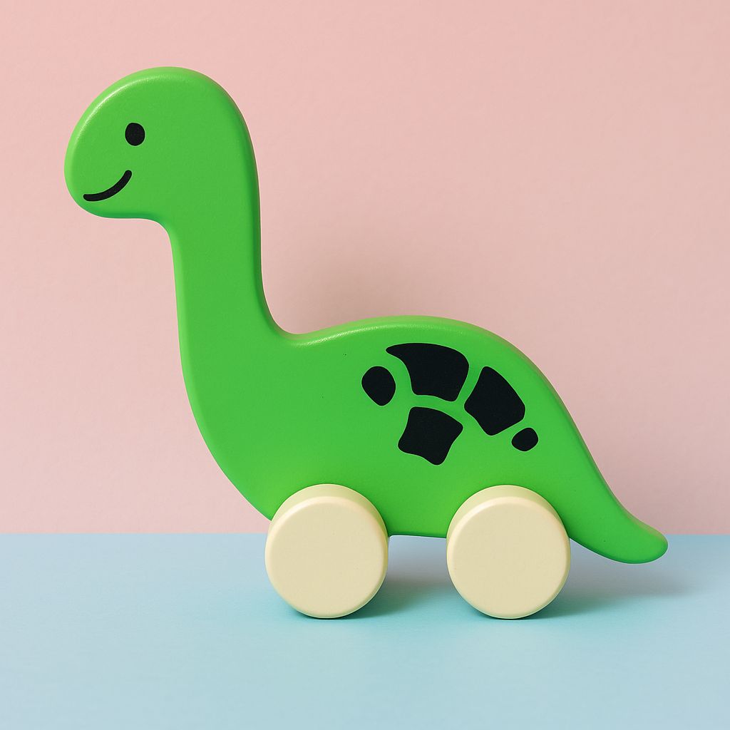 Dizzy Dino Wheel – Eco-Friendly Wooden Toy for Kids | Boosts Motor ...