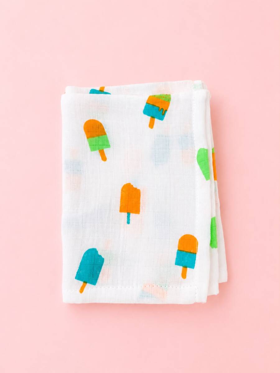 Muslin Hand & Face Towel (35 x 50 cm) – Assorted Prints