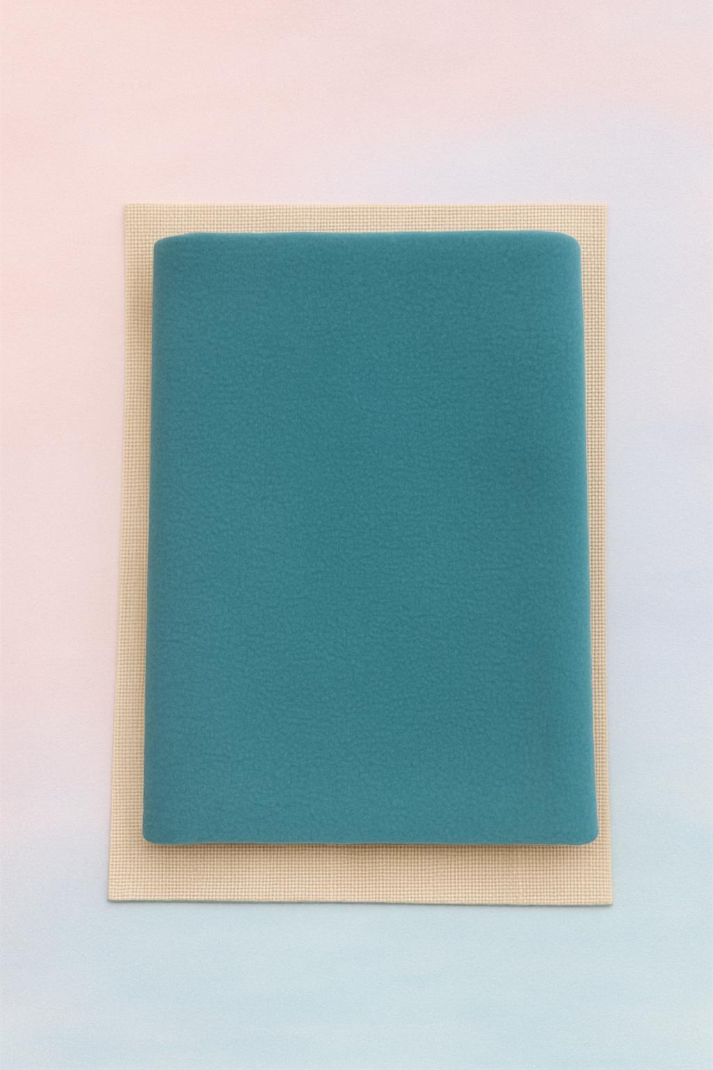 Baby Dry Sheet / Oil Massage Mat - Teal Mist